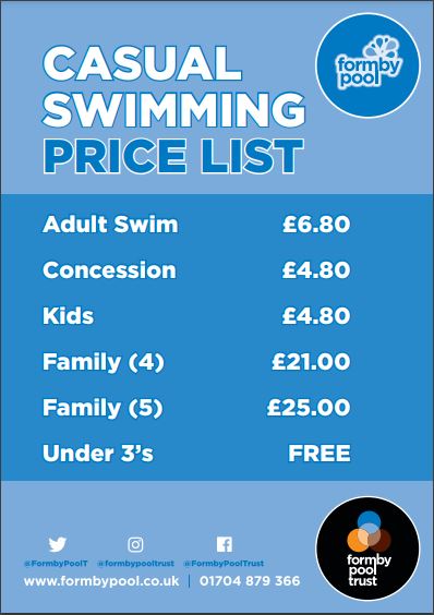 SWIMMING – Formby Pool